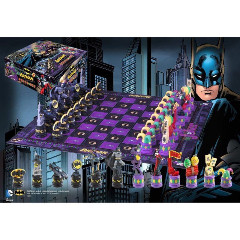 Batman The Dark Knight v The Joker Chess Set - Gifts for Movie Lovers