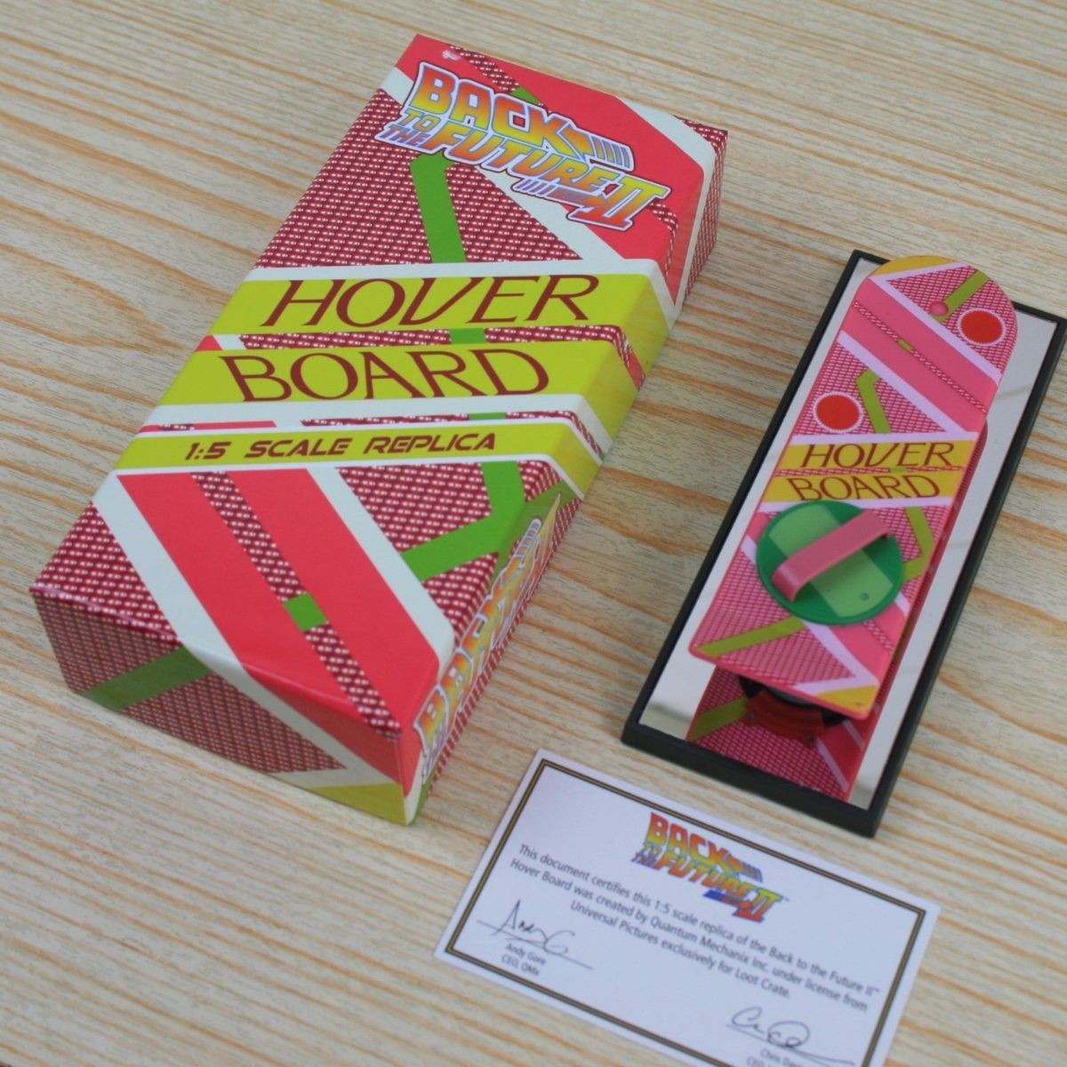 Back To The Future 1:5 Scale Hoverboard Official Replica - Gifts for ...